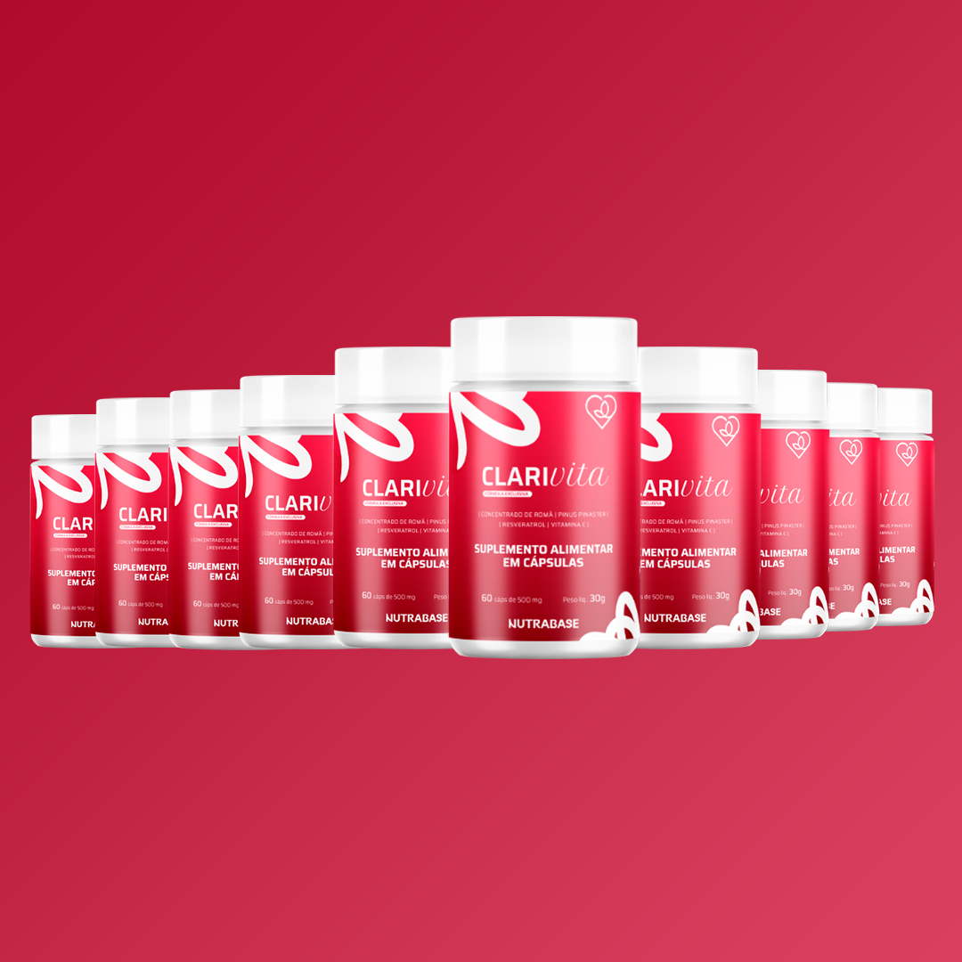 Clarivita | 60 caps 500 mg - Nutrabase