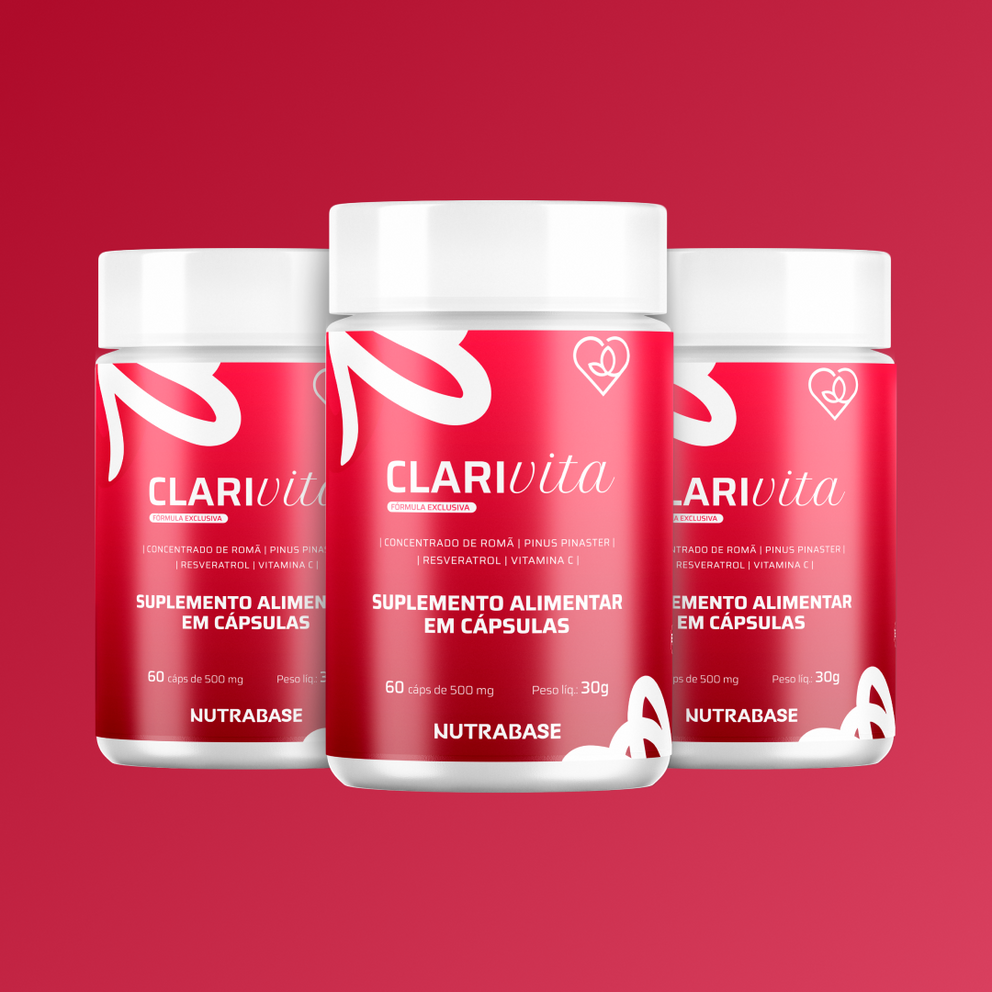 Clarivita | 60 caps 500 mg - Nutrabase